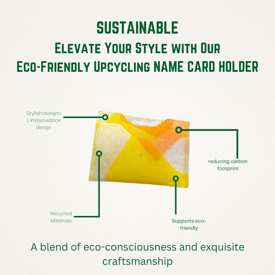 Eco-Friendly Upcycling Name Card Holder - Hara Makers